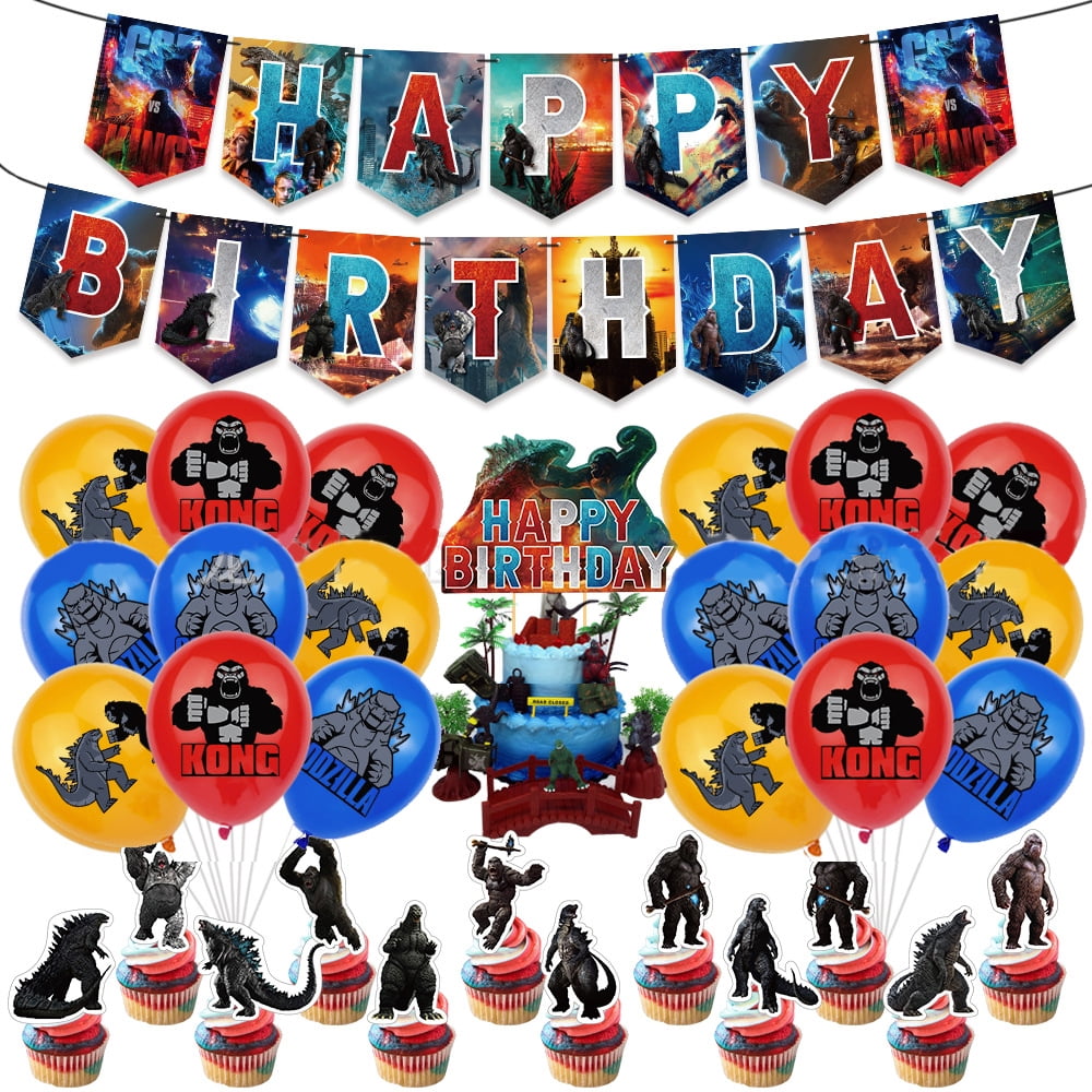 Godzilla Birthday Party Decorations, Godzilla Birthday Party Supplies ...