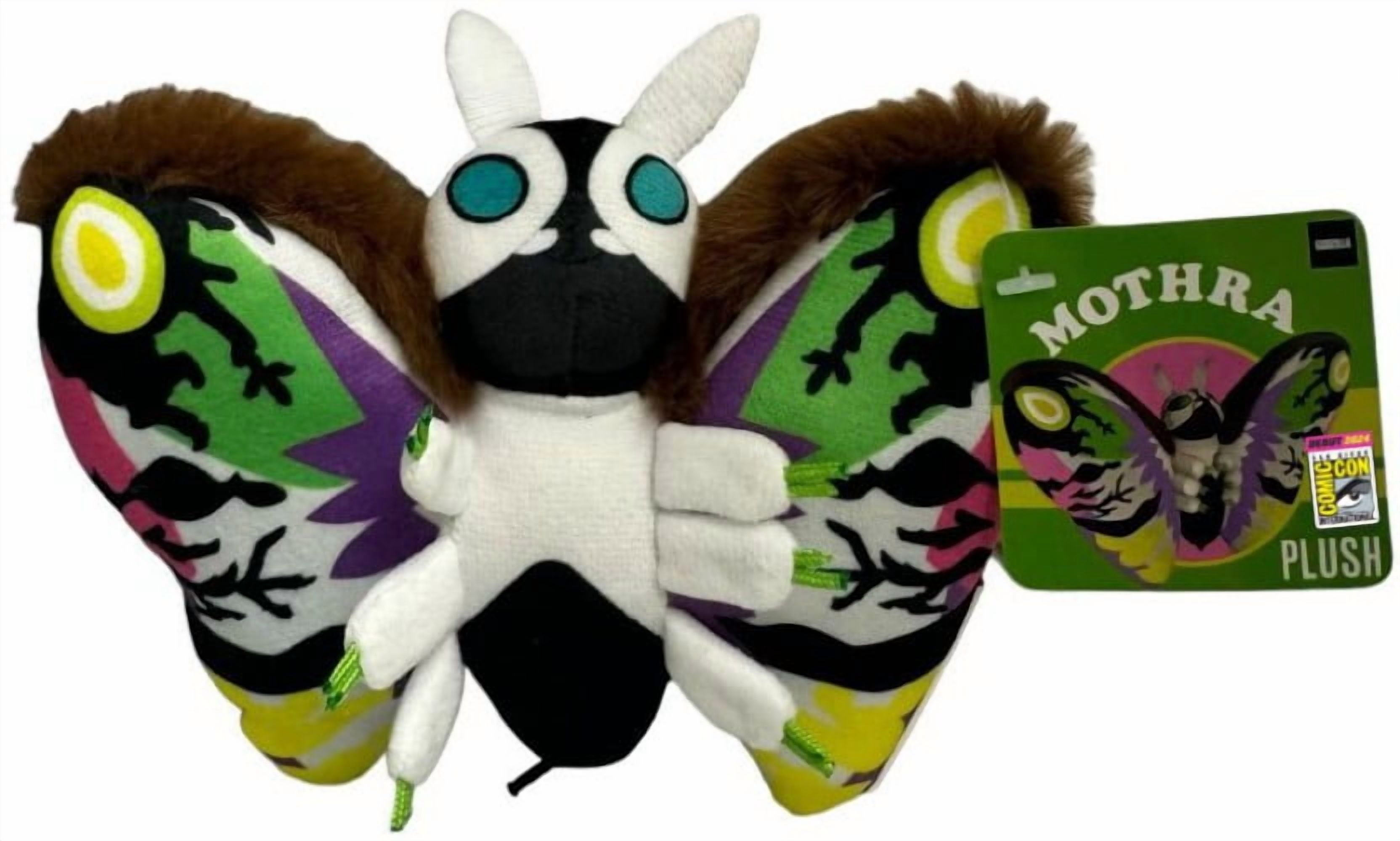 Godzilla Blacklight Mothra Plush (Green) - Walmart.com