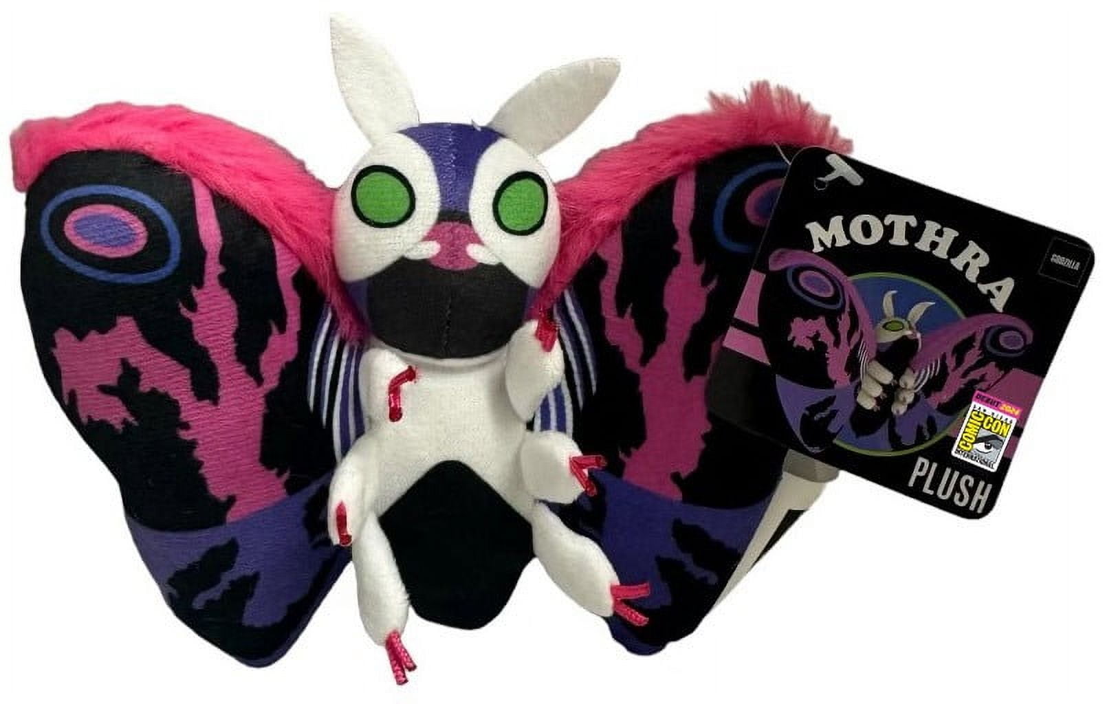Godzilla Blacklight Mothra Plush (Pink) - Walmart.com