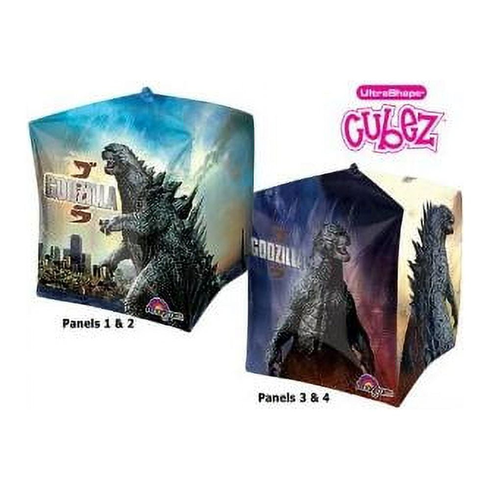 Godzilla Cubez Foil Mylar Balloon (1ct) - Walmart.com