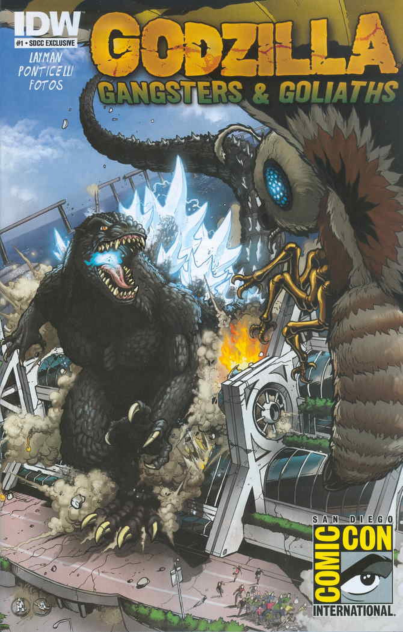 Godzilla: Gangsters And Goliaths #1D VF ; IDW Comic Book - Walmart.com