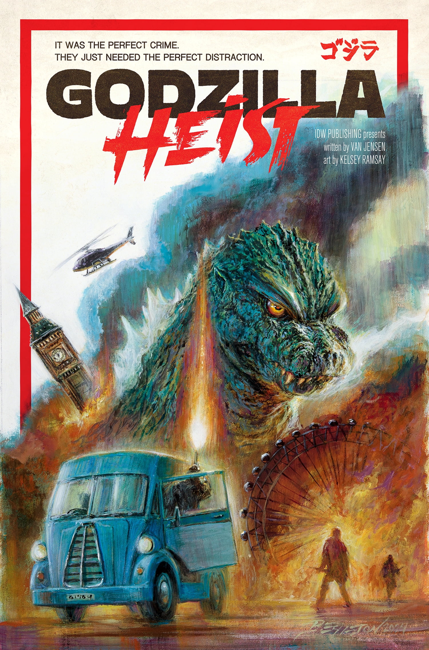 Godzilla: Heist (Paperback) - Walmart.com