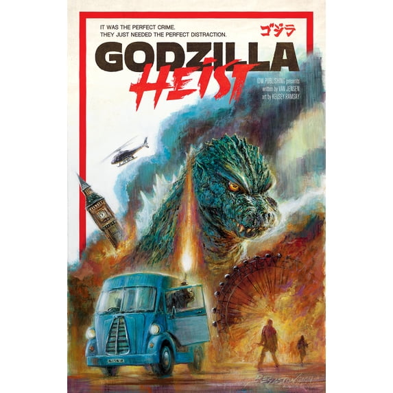 Godzilla: Heist (Paperback) - Walmart.com