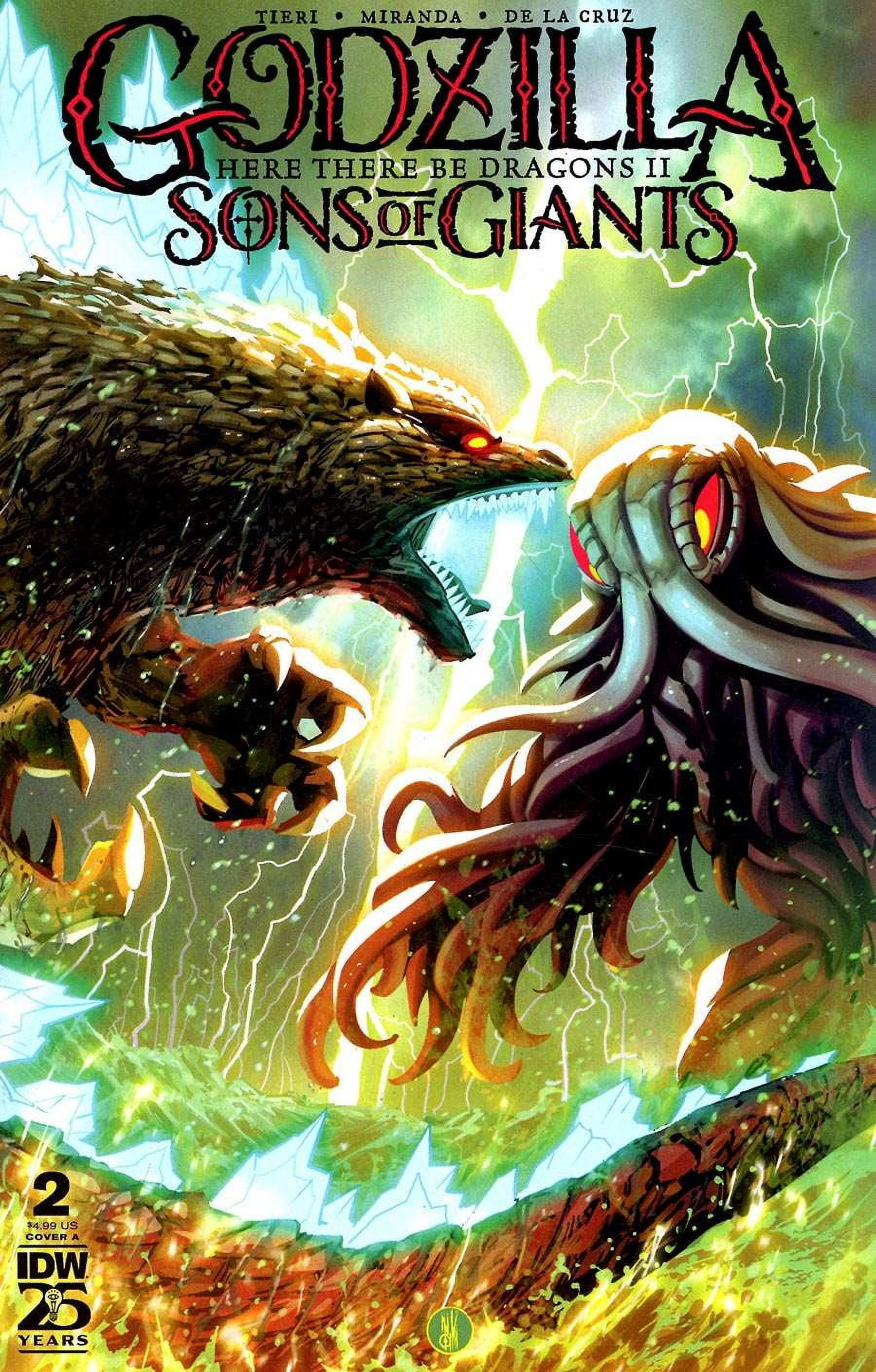 Godzilla: Here There Be Dragons II: Sons of Giants #2A VF ; IDW Comic ...