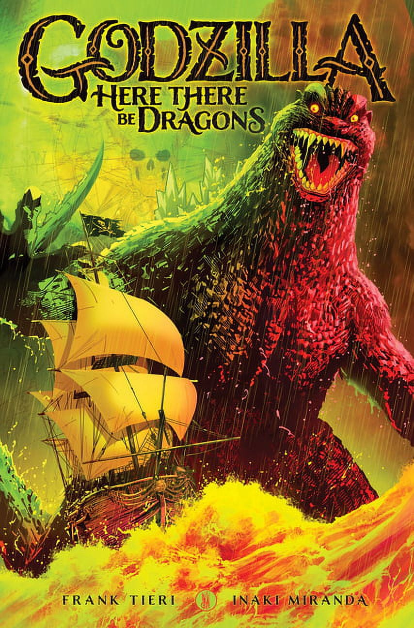 Godzilla: Here There Be Dragons, (Paperback) - Walmart.com