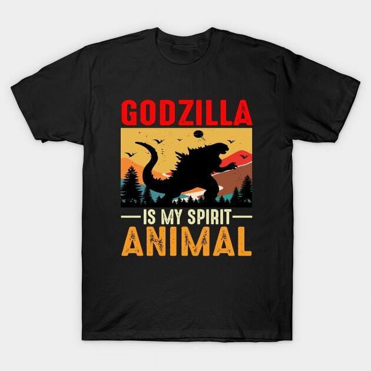 Godzilla Is My Spirit Animal T-Shirt - Walmart.com