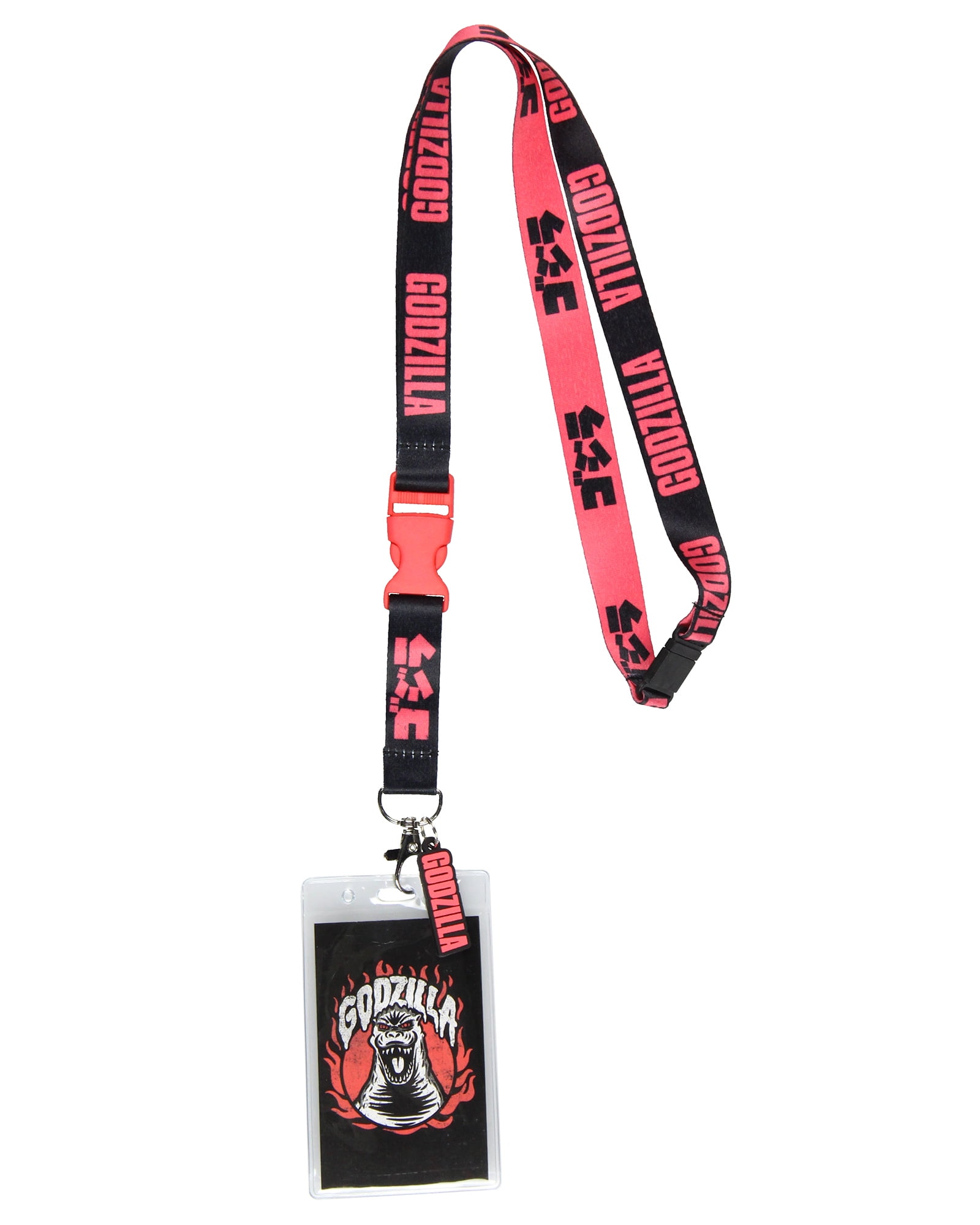 Godzilla Kaiju Gojira King Of The Monsters ID Lanyard Badge Holder ...