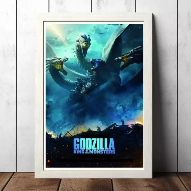 Godzilla King Of The Monsters (2019) Movie Film Poster, Poster Printing ...
