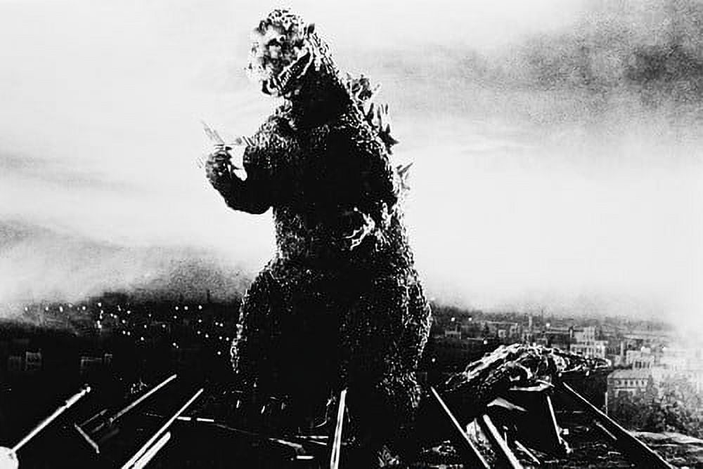 Godzilla, King Of The Monsters! Destroying City 24x36 Poster - Walmart.com