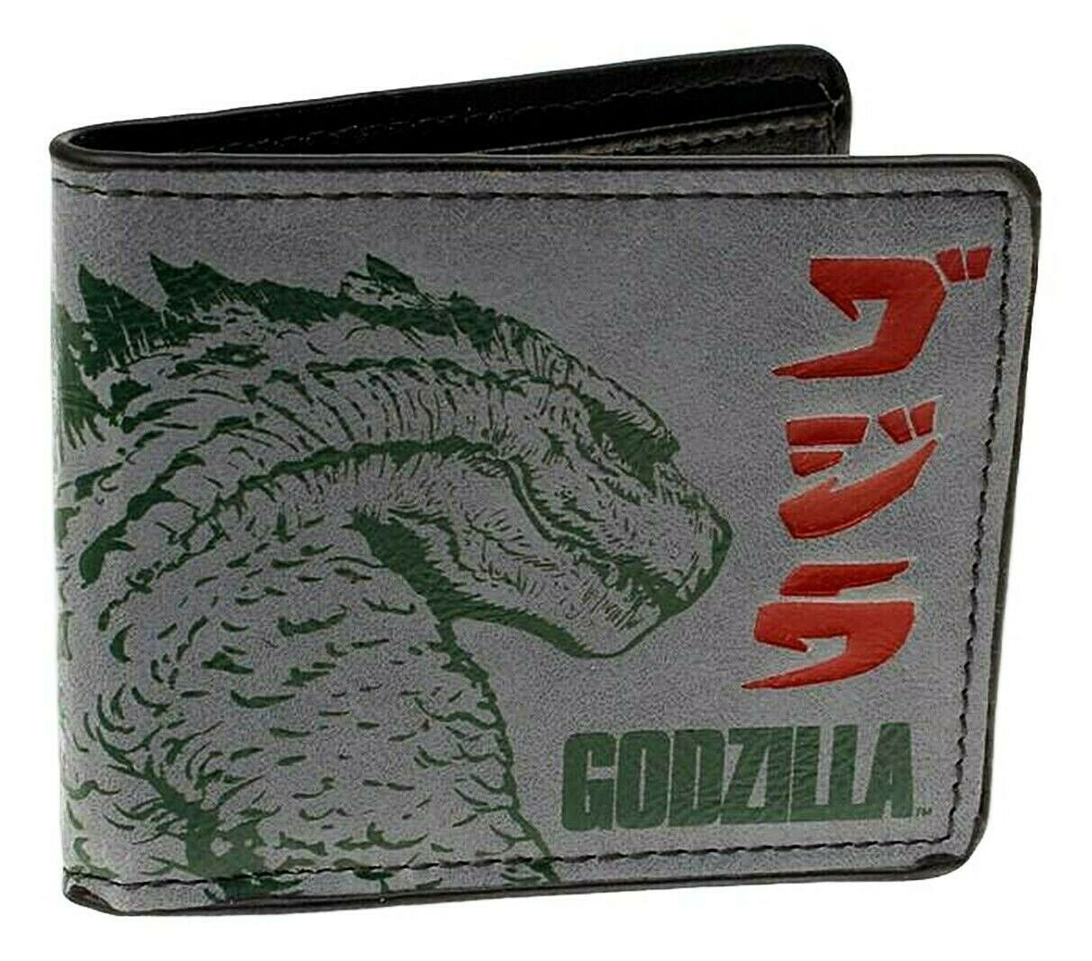 Godzilla King of The Monsters Bi-Fold Wallet with ID Window and ...