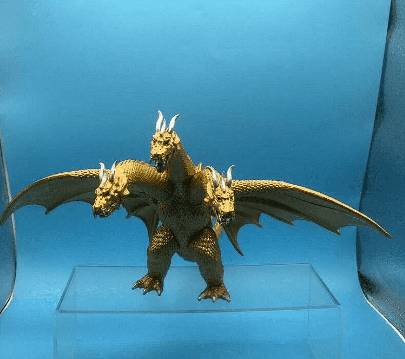 Godzilla King of the Monster Ghidorah 3 Heads Gold Dragon 7" Action ...