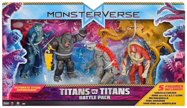 Godzilla King of the Monsters Monsterverse Titans vs. Titans Battle ...