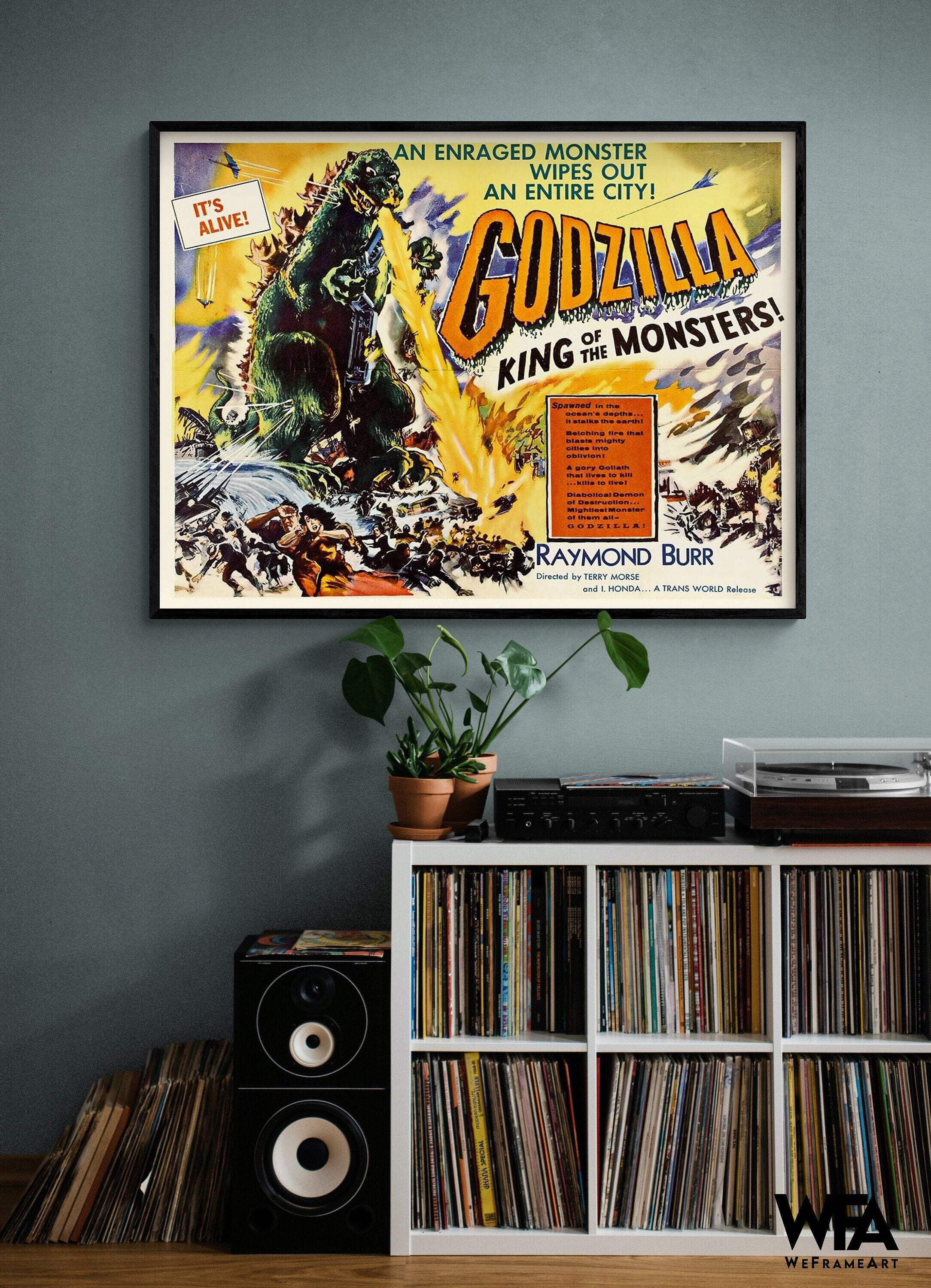 Godzilla, King of the Monsters by Hollywood Photo Archive, Monster ...