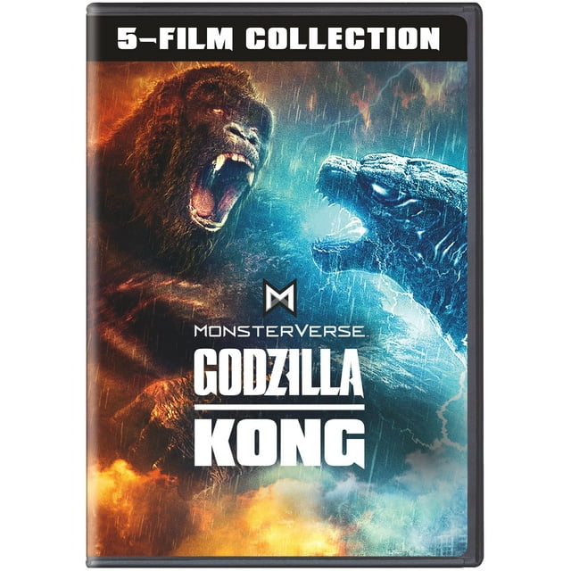 Godzilla/Kong Monsterverse 5-Film Collection (DVD), Warner Bros ...