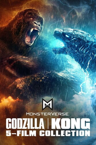 Godzilla/Kong Monsterverse 5-Film Collector's Edition (4K Ultra HD ...