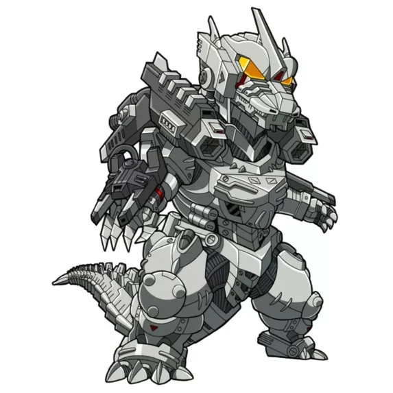 Godzilla Mecha Chibi Stickers Phone Decal Water Bottle Stickers Car ...