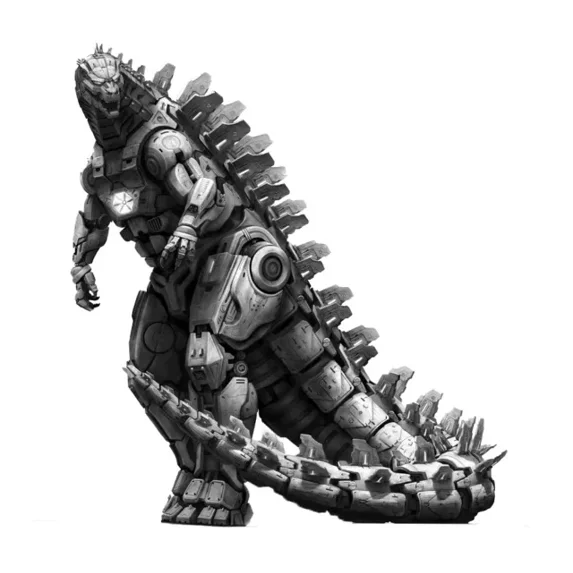 Godzilla Mecha Stickers Phone Decal Water Bottle Stickers Car Decals ...