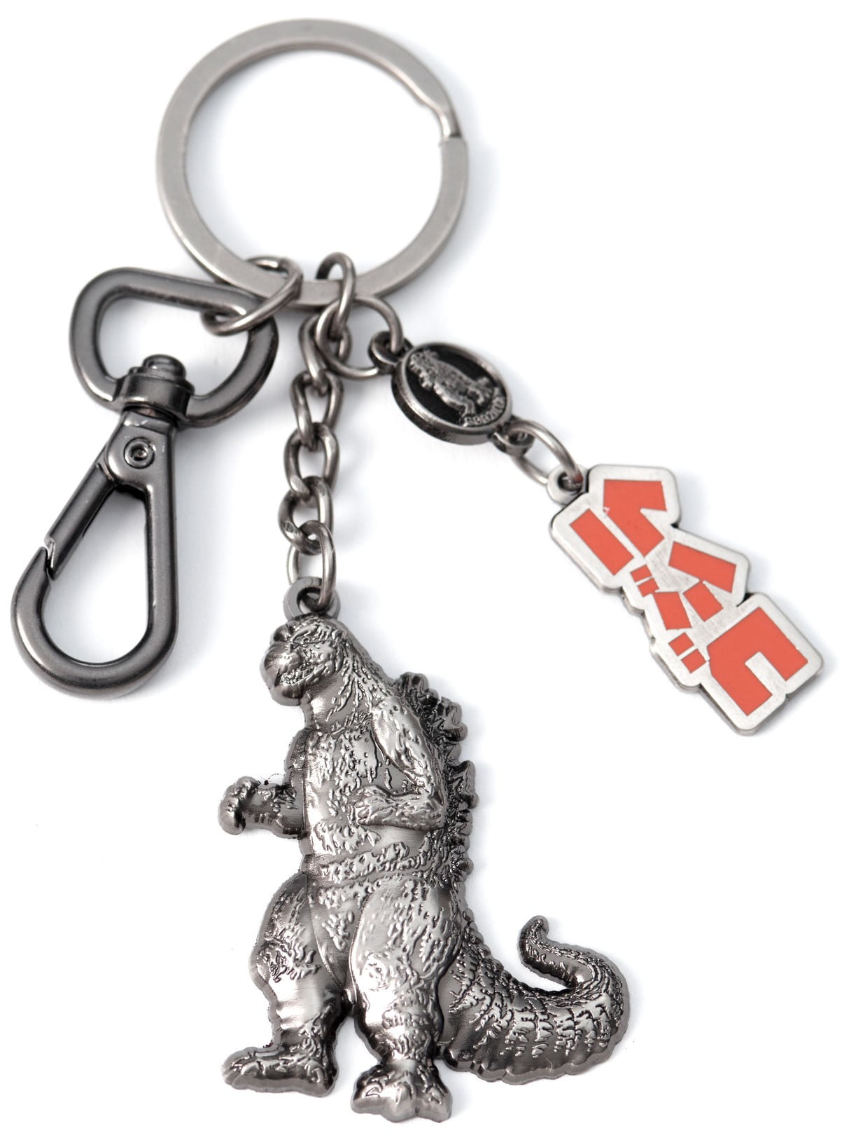Godzilla Metal Keychain - Walmart.com