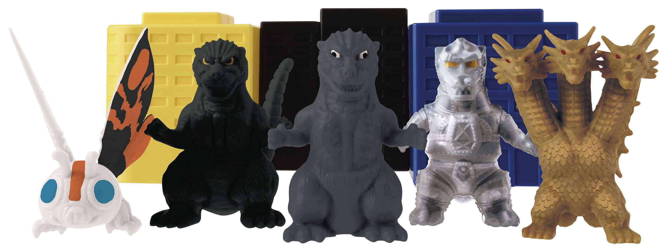 Godzilla Mini Collection Mini Figure Mystery Box (12 Packs) - Walmart.com