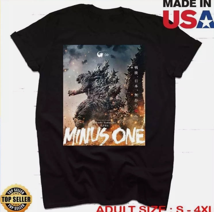 Godzilla Minus One 2023 T-Shirt Fan Art Godzilla x Kong Movie Unisex ...