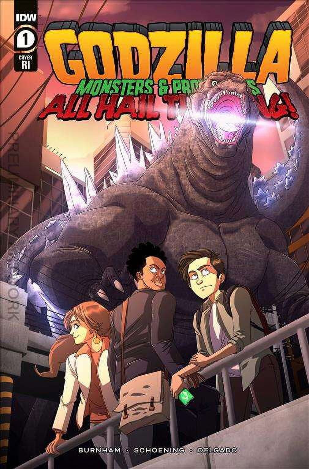Godzilla: Monsters And Protectors All Hail the King! #1C VF ; IDW Comic ...