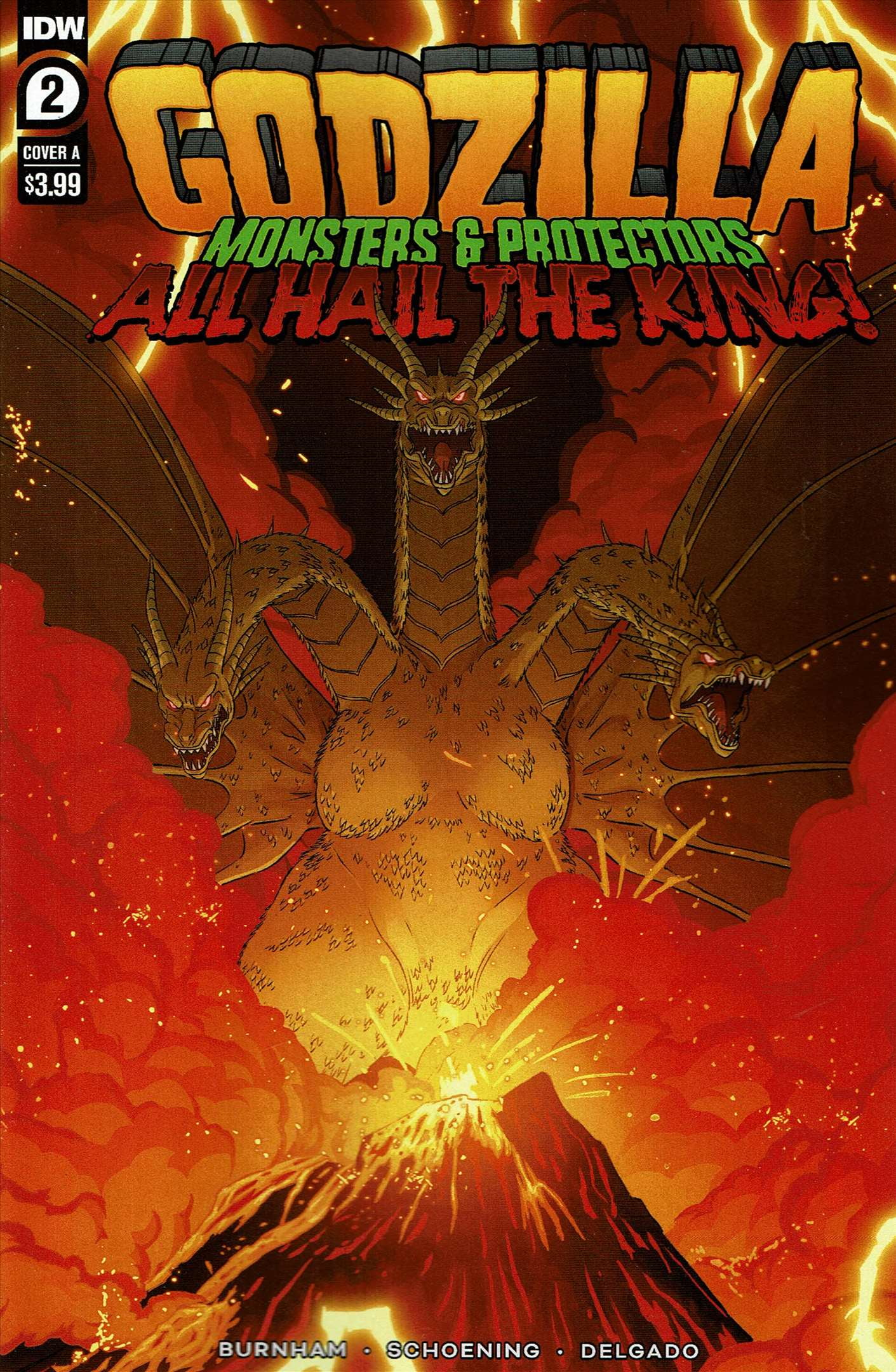 Godzilla: Monsters And Protectors All Hail the King! #2A VF ; IDW Comic ...