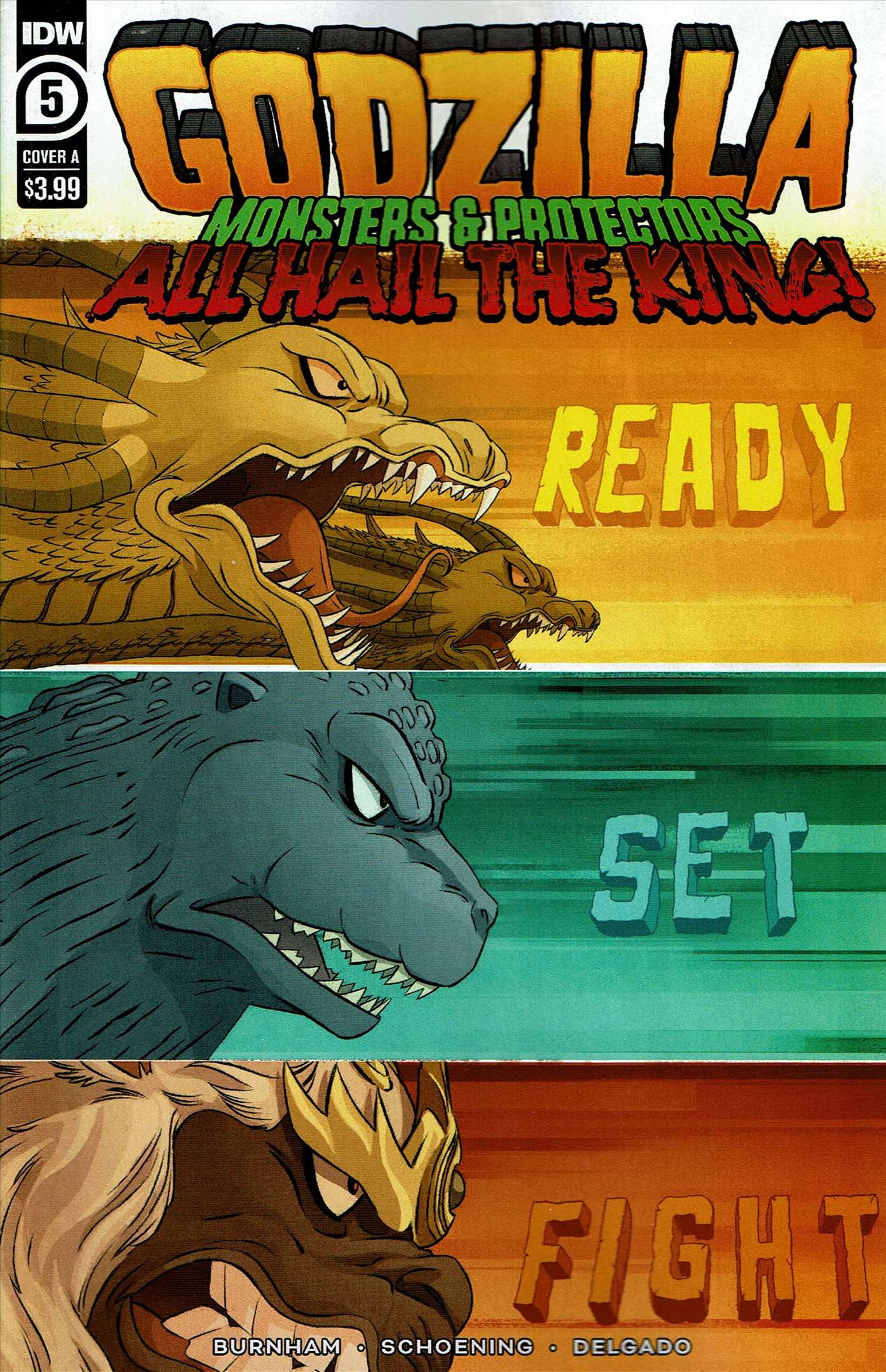 Godzilla: Monsters And Protectors All Hail the King! #5A VF ; IDW Comic ...
