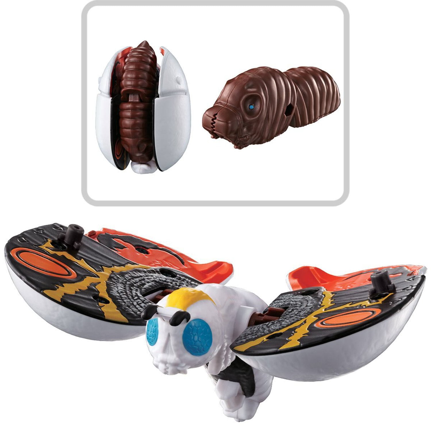Godzilla Mothra Transforming Egg Action Figure - Walmart.com