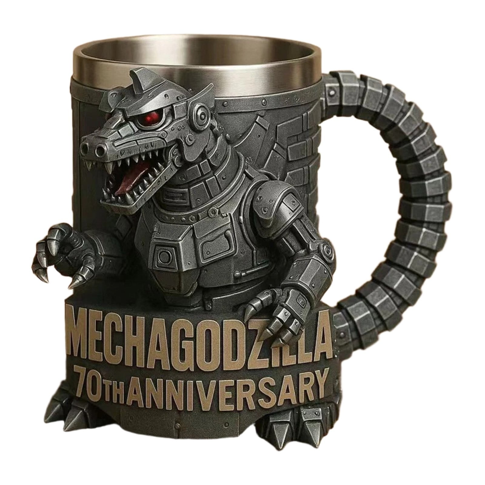 Godzilla Mug – 70th Anniversary 3D Coffee Cup – Iconic Kaiju Design for ...