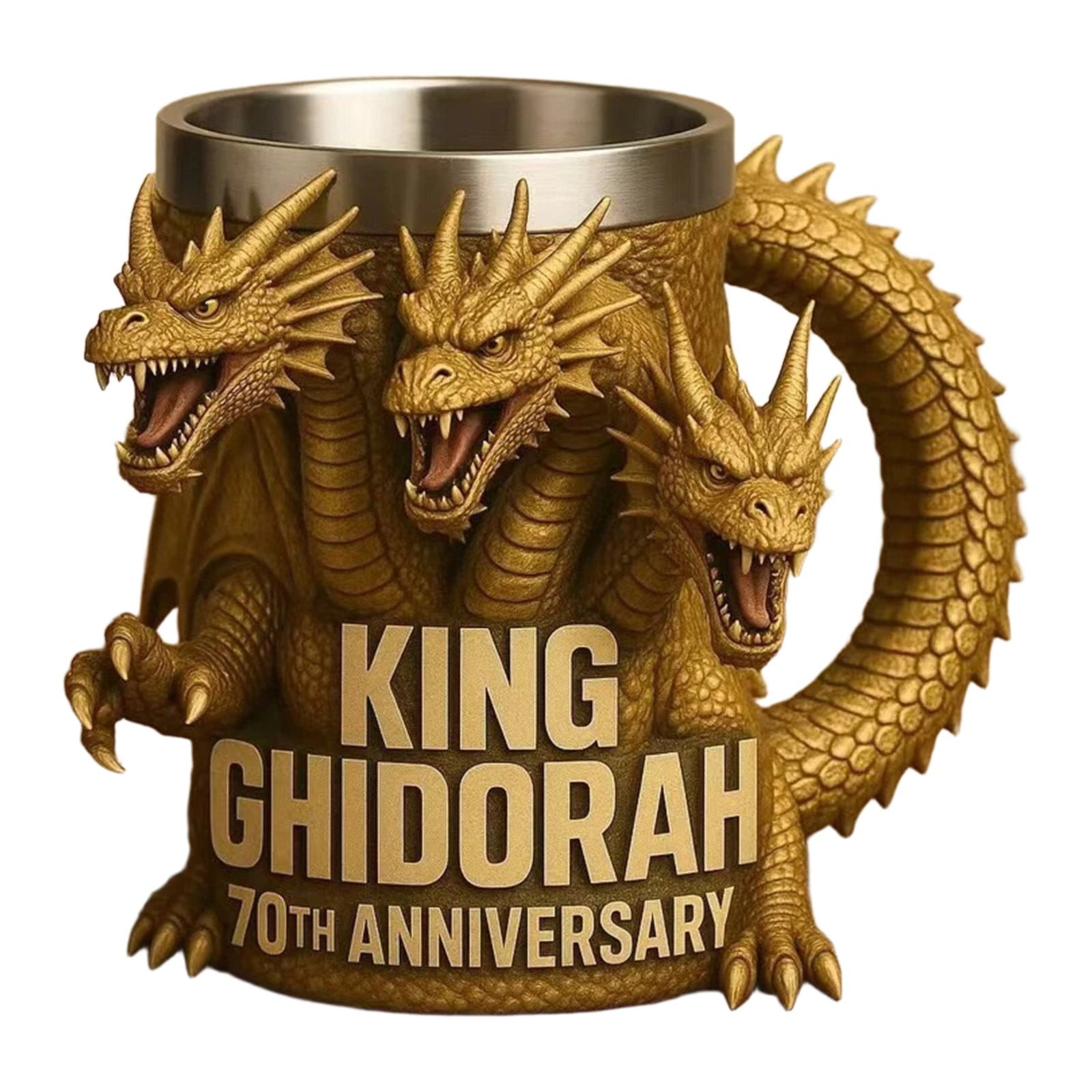 Godzilla Mug Godzilla 70th Anniversary 3D Mug Godzilla 70th Anniversary ...