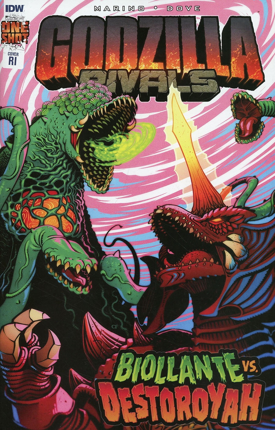 Godzilla Rivals: Biollante Vs. Destoroyah #1C VF ; IDW Comic Book ...