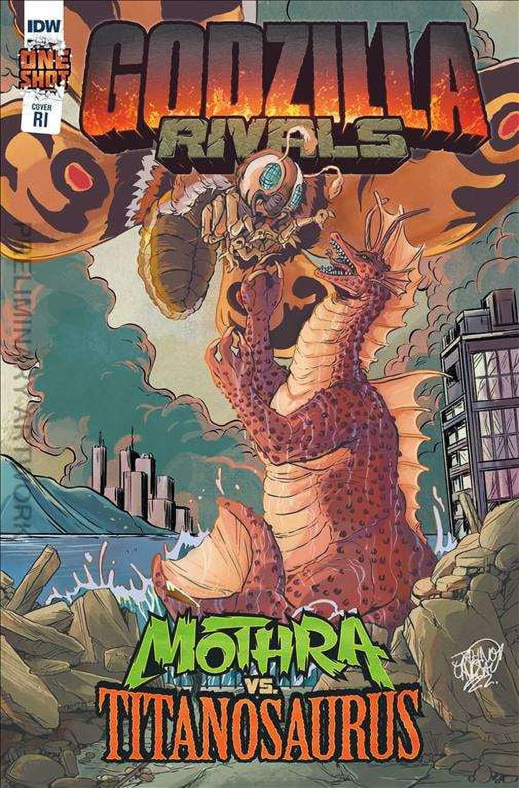 Godzilla Rivals: Mothra Vs. Titanosaurus #1C VF ; IDW Comic Book ...