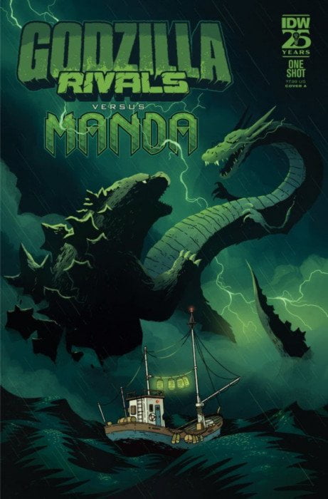 Godzilla Rivals: Vs. Manda #1A VF ; IDW Comic Book - Walmart.com