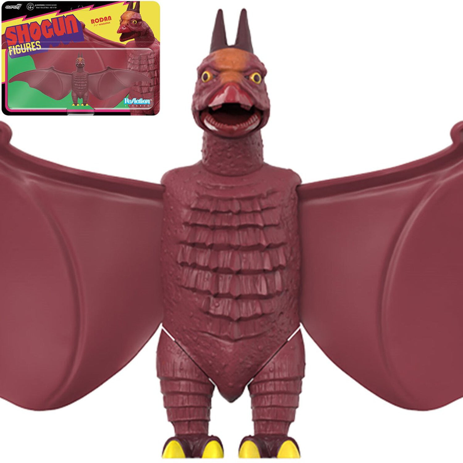Rodan Shogun Godzilla Super7 Reaction Monster Action Figure Toy ...