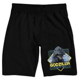 Godzilla Strikes Back Men's Black Sleep Pajama Shorts -Medium - Walmart.com