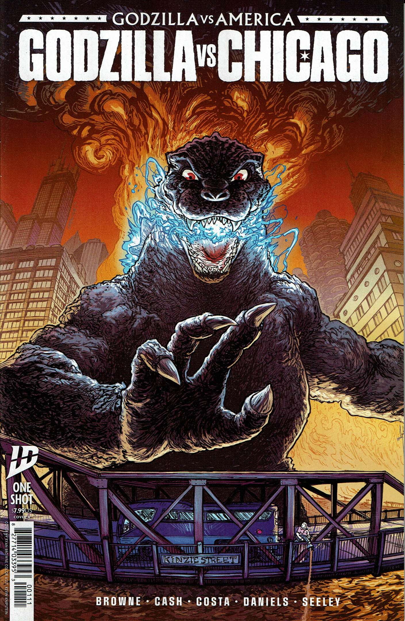Godzilla Vs. Chicago #1A VF ; IDW Comic Book - Walmart.com
