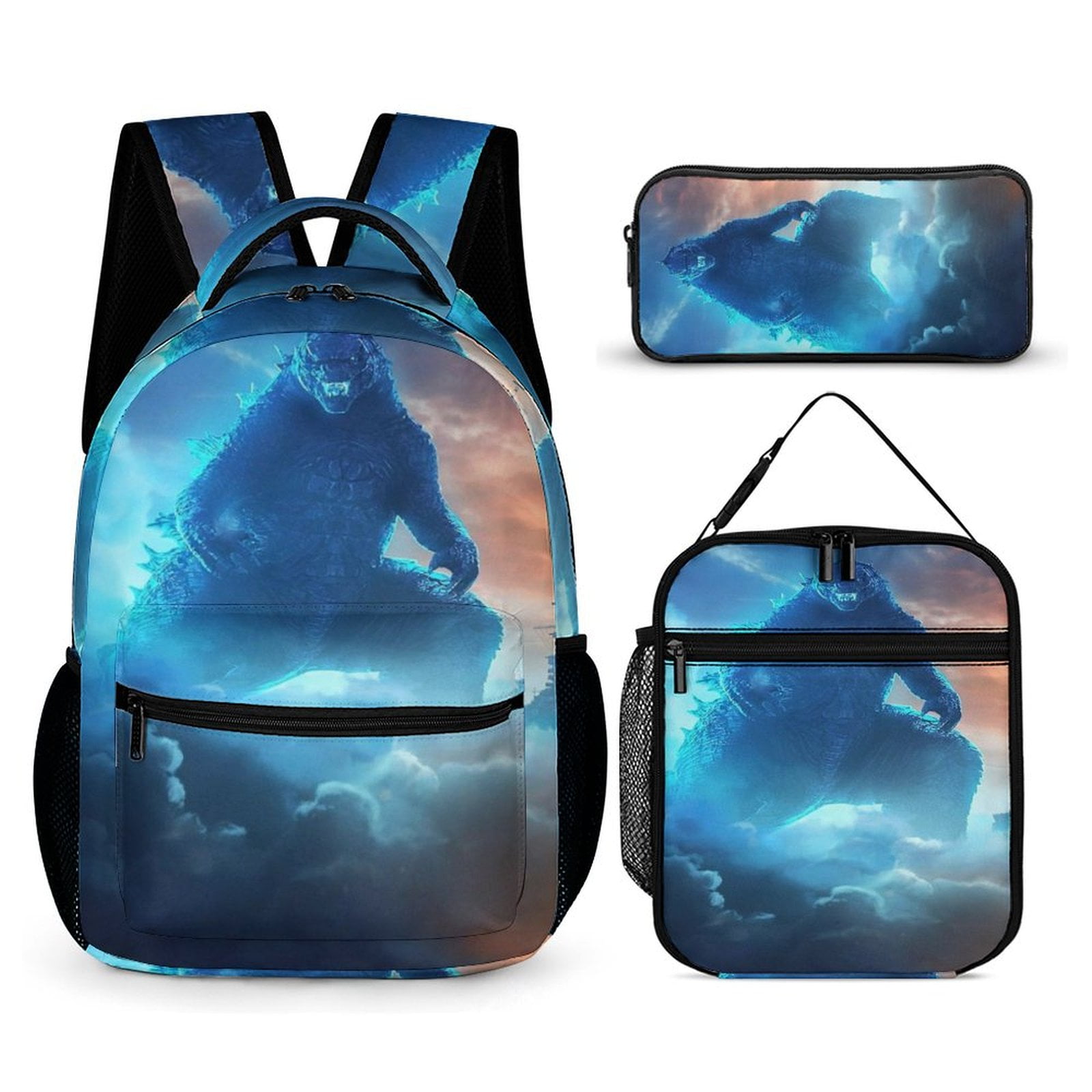 Godzilla Vs. Kong (4) Lightweight Laptop Travel Backpack For Adults ...