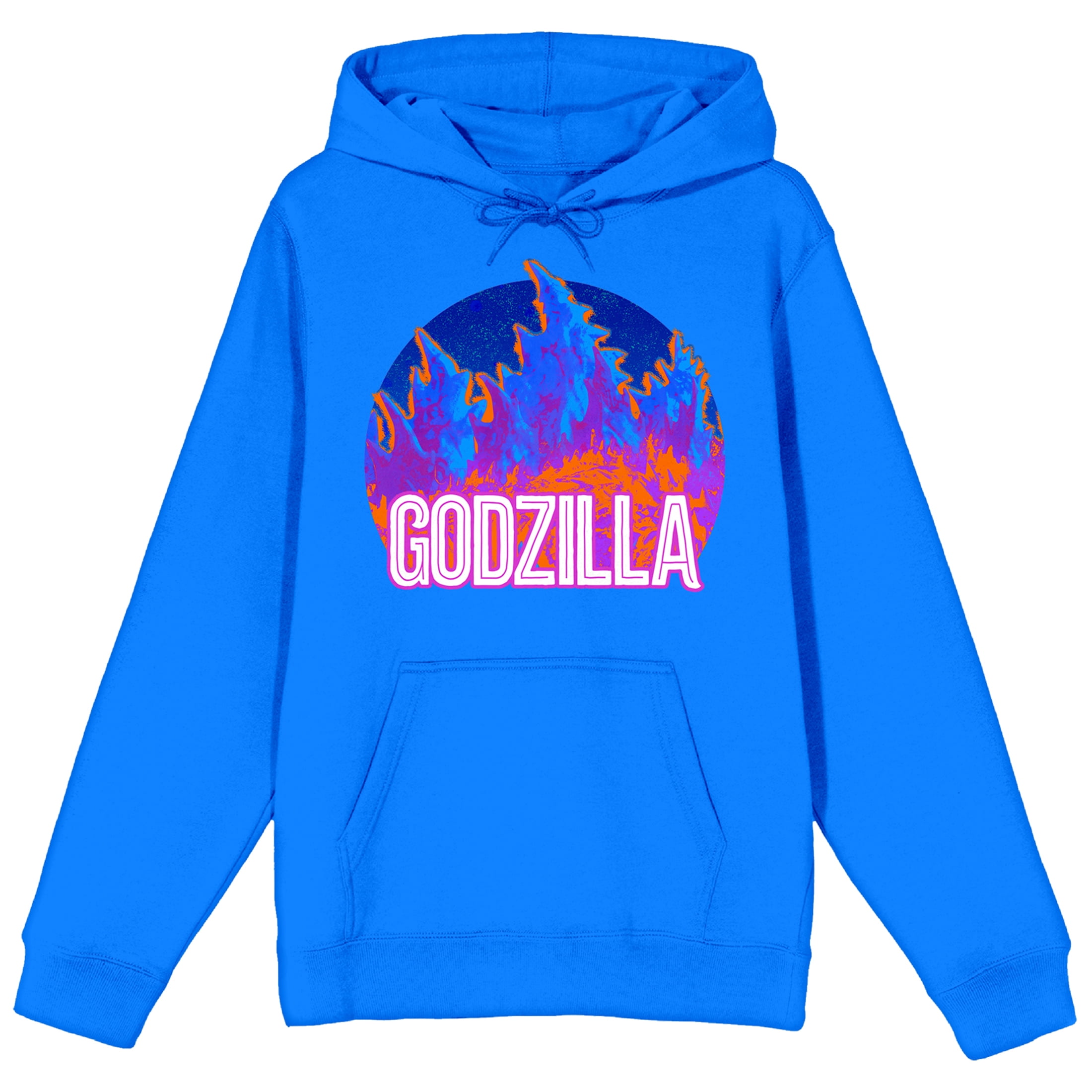 Godzilla Vs. Kong The New Empire Neon Godzilla Art Long Sleeve Royal ...