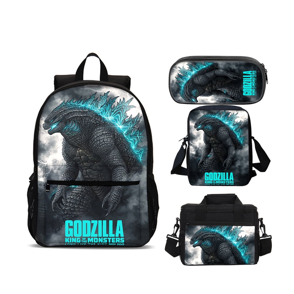 Godzilla War King Kong Schoolbag, Student Backpack, Godzilla War King ...