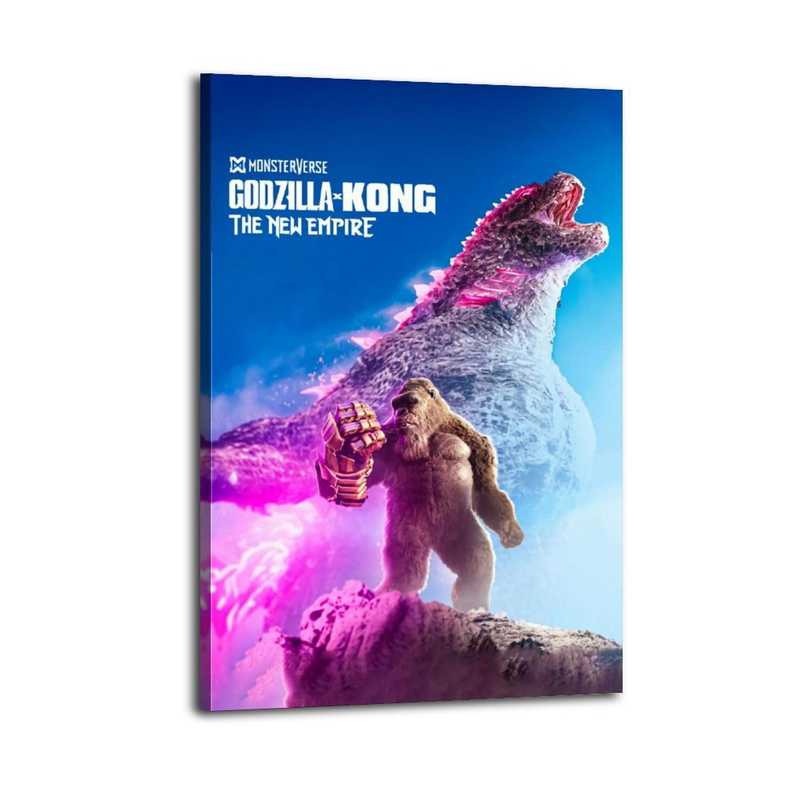 Godzilla X Kong Poster The New Empire Movie Posters Canvas for Bedroom ...