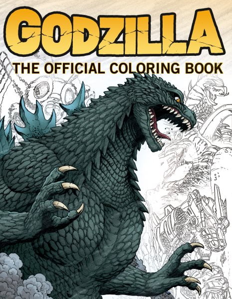 Pre-Owned Godzilla: The Official Coloring Book Paperback - Walmart.com