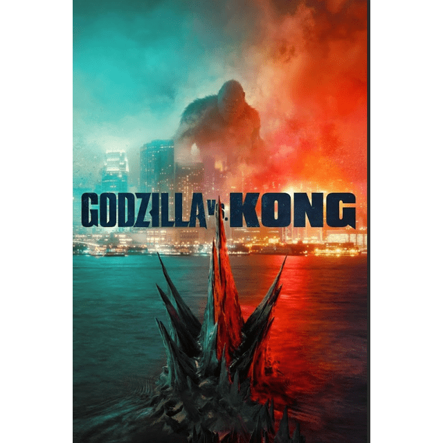 Godzilla vs. Kong 2021 Movie Poster 24x36 - Epic Monster Battle, Kaiju ...