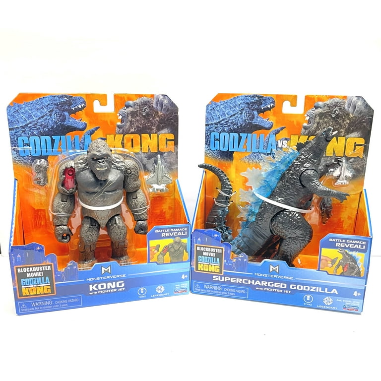 Playmates Toys Godzilla Kong Monsterverse Supercharged, 50% OFF