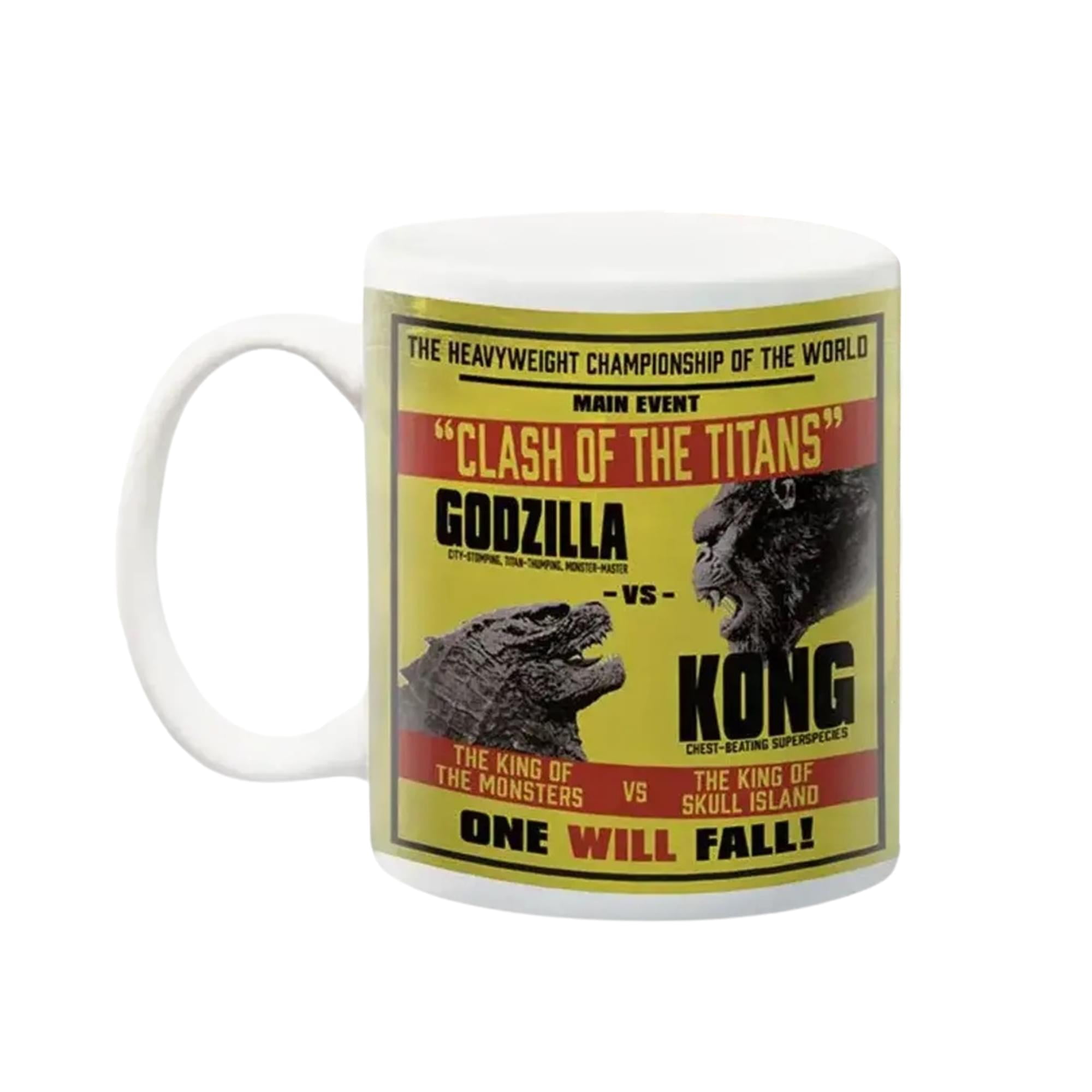 Godzilla vs Kong Man Event 11 Ounce Ceramic Mug - Walmart.com