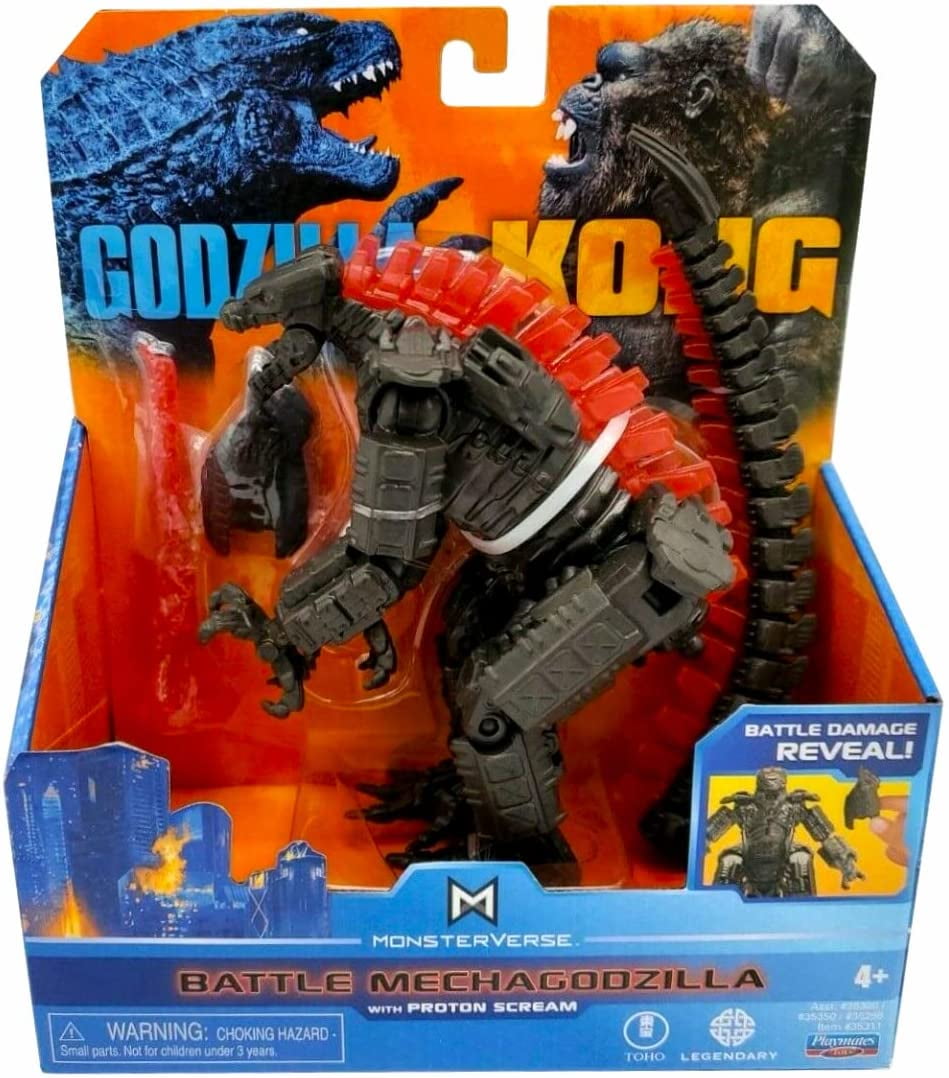 "Godzilla vs Kong MonsterVerse 6"" Mechagodzilla Battle Figure with ...
