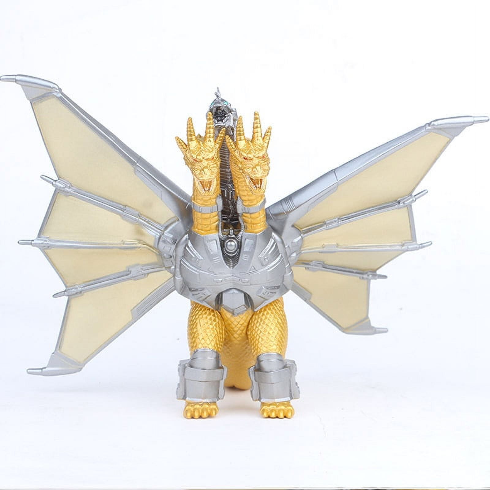 Godzilla vs. Mecha King Ghidorah,Godzilla King of the Monster Mecha Ghidorah Gidora 3 Head Gold ...
