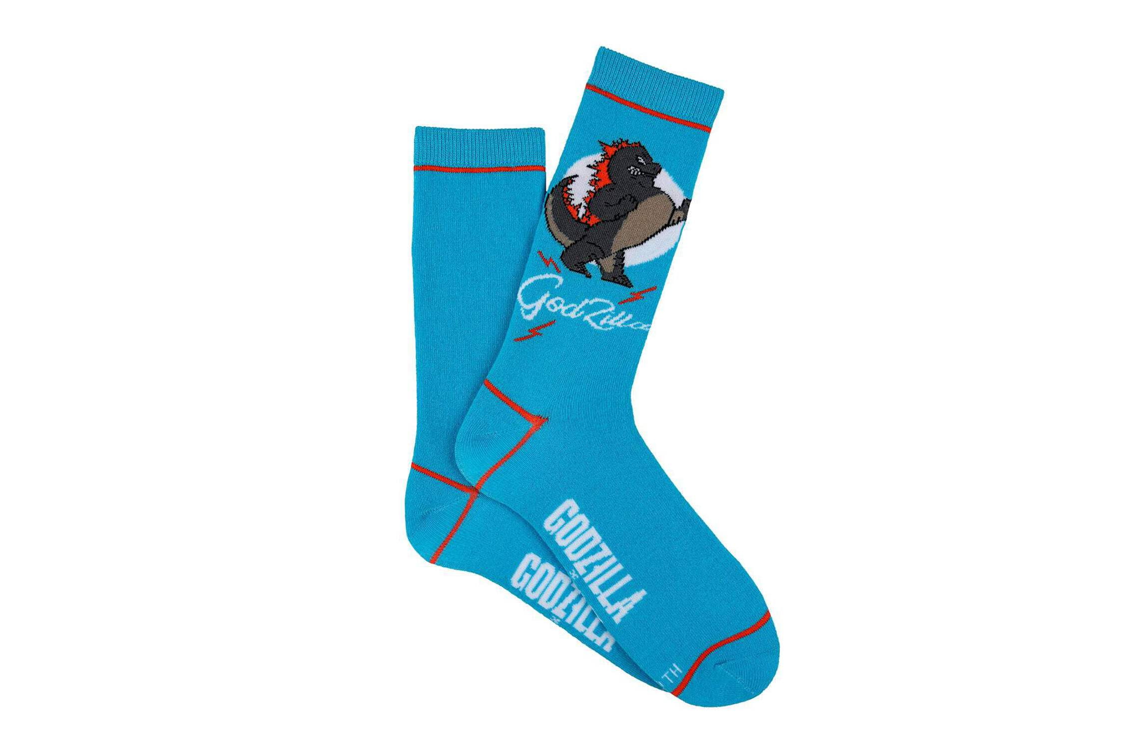 Godzilla x Kong Collegiate Godzilla Crew Sock - Walmart.com