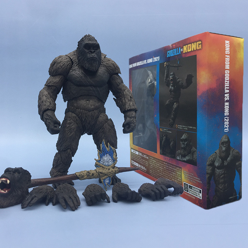 Godzilla x Kong: 7" Battle Roar Godzilla Figure by Playmates Toys ...