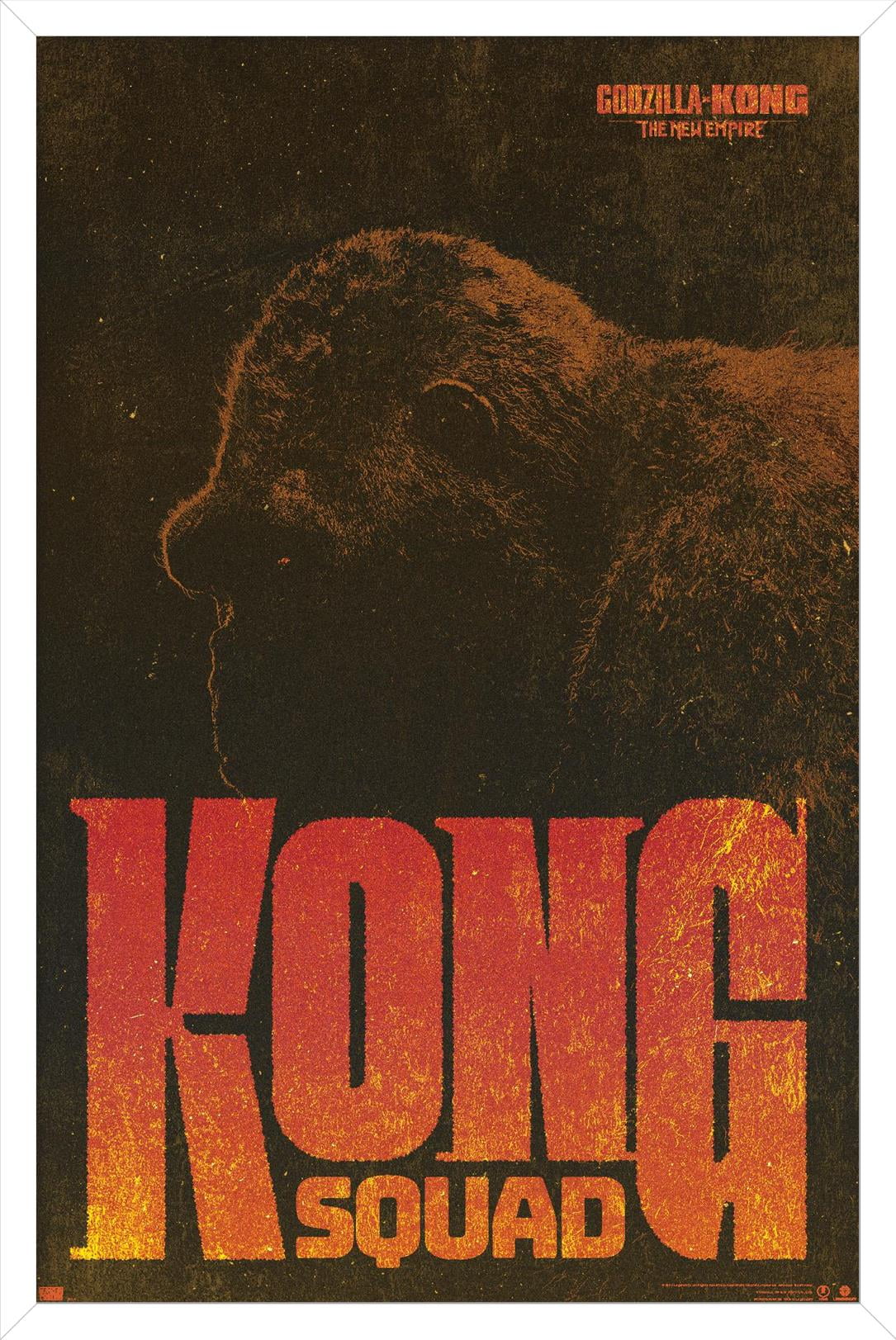 Godzilla x Kong: The New Empire - Kong Squad Wall Poster, 14.725" x 22. ...