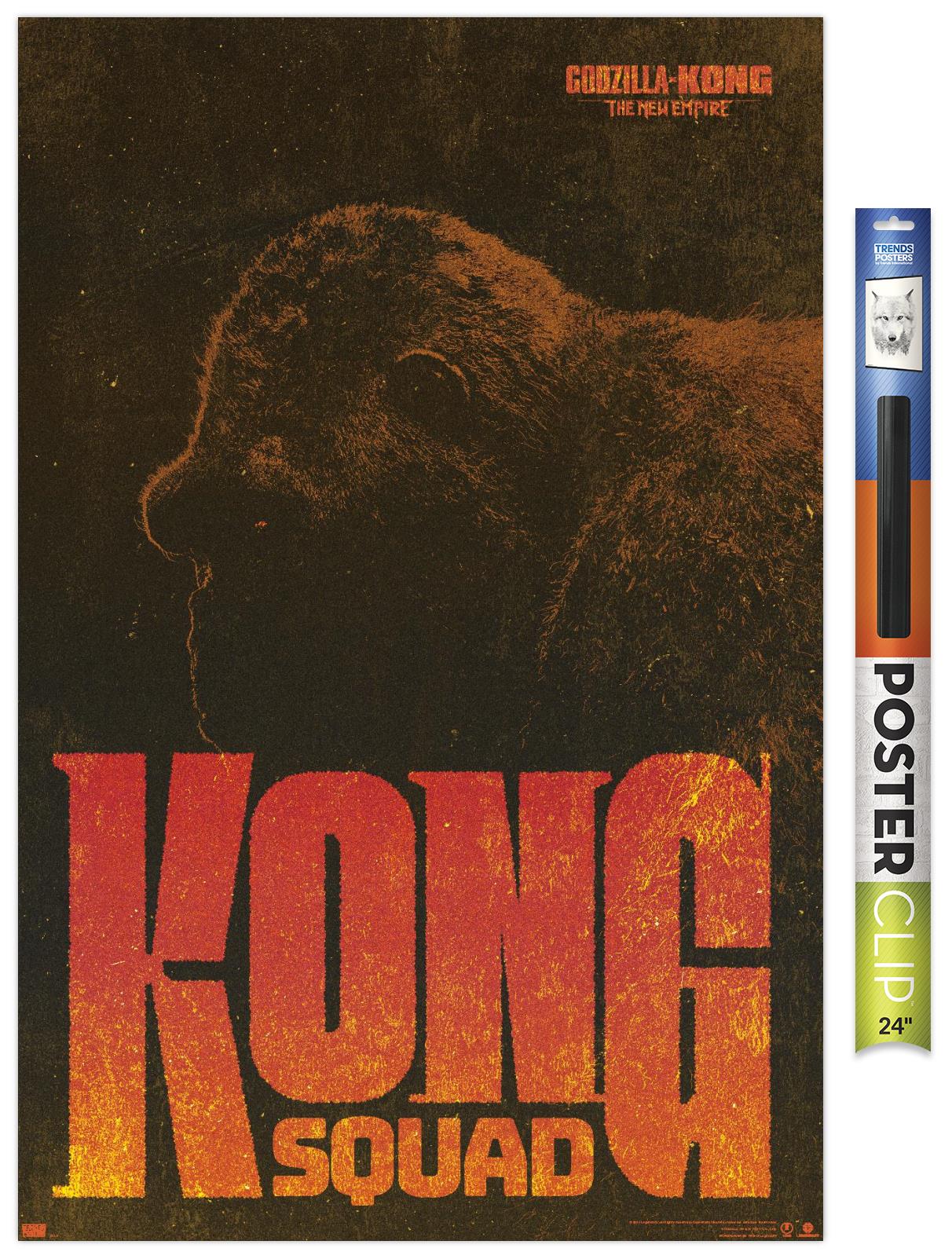 Godzilla x Kong: The New Empire - Kong Squad Wall Poster, 22.375" x 34 ...